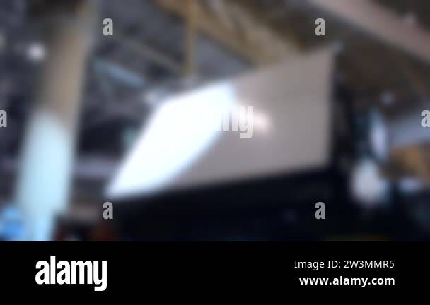 Rotation large military locator close-up. Radar control station Stock ...