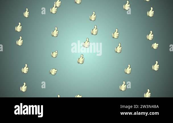 Flat animation white thumbs up Stock Videos & Footage - HD and 4K Video ...