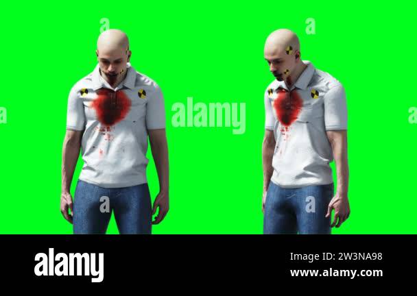 People dummy animation. Test drive. Realistic 4k animation Stock Video ...