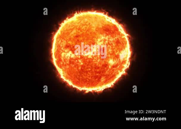 sun 4k, Sun Solar Atmosphere isolated on Green background, Close-up of ...