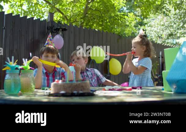 Three boys celebrate party Stock Videos & Footage - HD and 4K Video ...