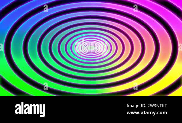 Abstracts spiral psihodelic tunnel background. Seamless loop 4k ...