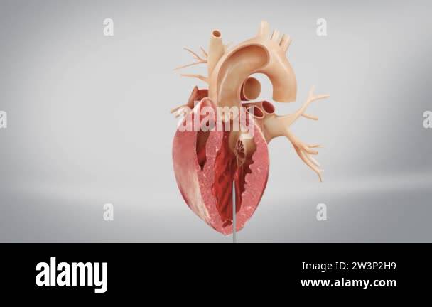 Aortic prosthesis surgery attachment of artificial prosthetic aortic ...