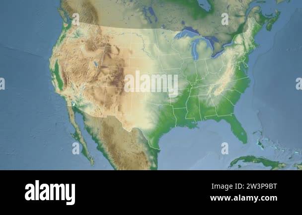 Physical map of arkansas Stock Videos & Footage - HD and 4K Video Clips ...