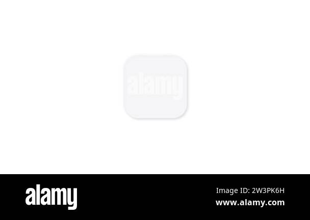 Check Mark Sign Black Shadow Passes All Around on White Background in ...