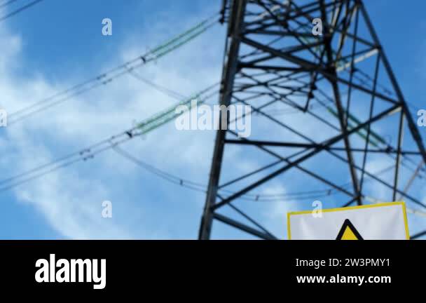 Power lines pole Stock Videos & Footage - HD and 4K Video Clips - Alamy