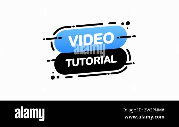 Tutorial banner Stock Videos & Footage - HD and 4K Video Clips - Alamy