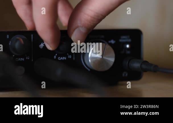 Audio amplifier. Concept. Configuring sound parameters using rotating ... Audio amplifier. Concept. Configuring sound parameters using rotating ...