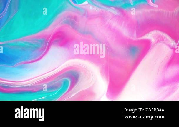 Fluid art drawing video, modern acrylic texture with flowing effect ...
