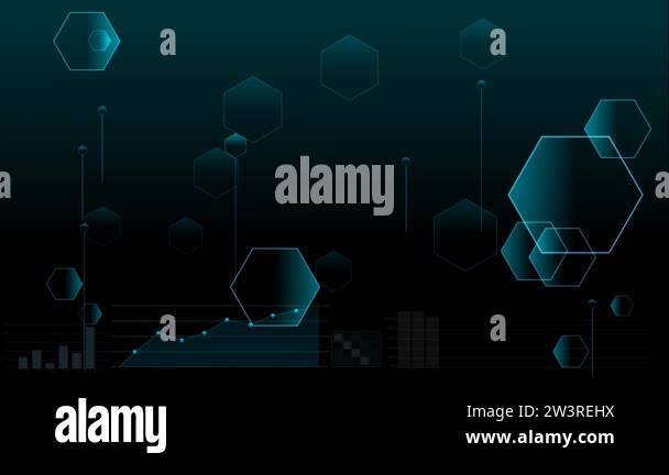 Polygon futuristic digital Infograph and radar point analysis change ...