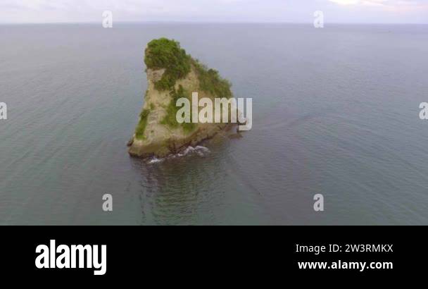 The Small Island in the Shape of a Piece of Cheese very Close to El ...