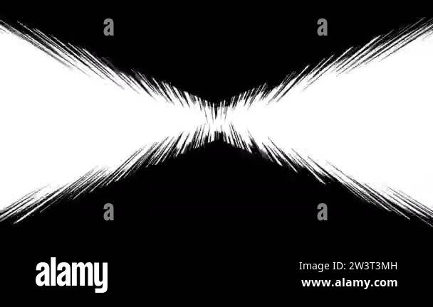 Japanese comic material. Speed line, Effect line, Concentration line ...