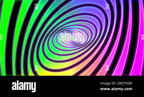 Abstracts spiral psihodelic tunnel background. Seamless loop 4k ...