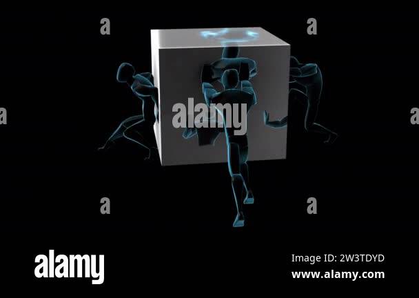 Low poly cube Stock Videos & Footage - HD and 4K Video Clips - Alamy