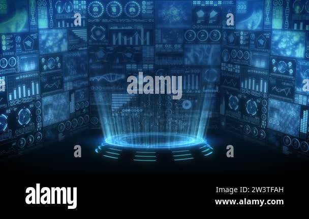 Modern medical health care concept. Futuristic examination with health ...