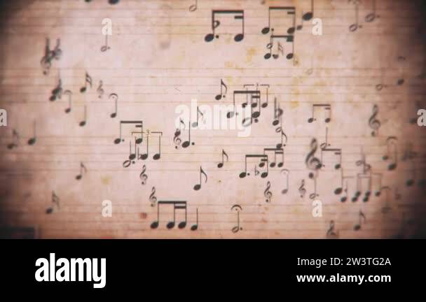 Vintage sheet music Stock Videos & Footage - HD and 4K Video Clips - Alamy