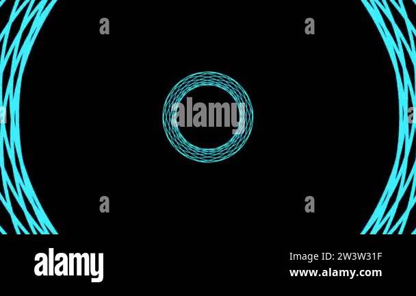 Graphic object that rotates in the center and increases the size, to ...