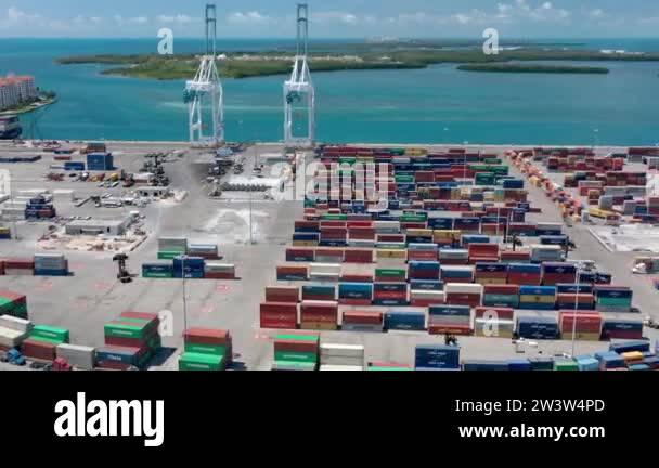Shipping containers dock Stock Videos & Footage - HD and 4K Video Clips ...