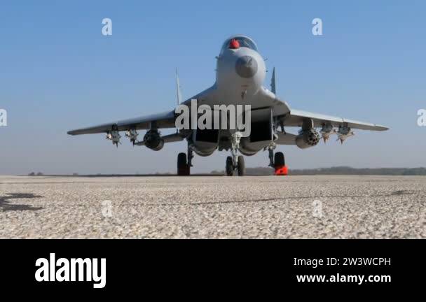 Cold war era military fighter jet Stock Videos & Footage - HD and 4K ...