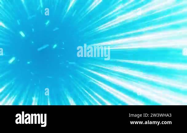 Manga or comic book lines animation. Action speed effects with clouds ...