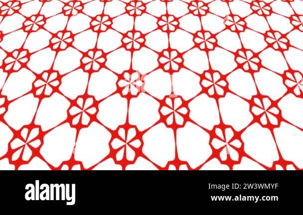 Background with colorful graphic pattern that tilts up and moves down ...