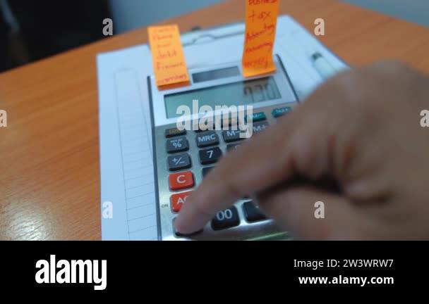 Accountant checking numbers on Stock Videos & Footage - HD and 4K Video ...