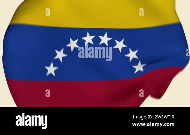 Venezuela Crumpled Fabric Flag Intro. Venezuela Flag. Venezuela Banner ...