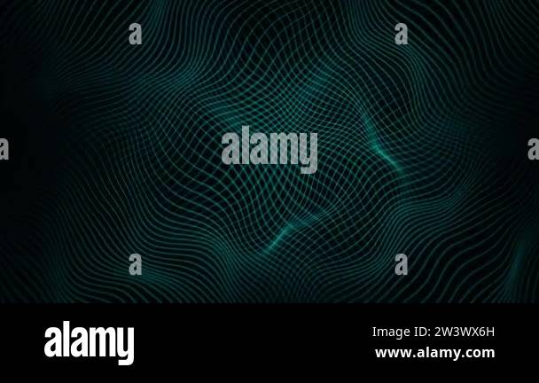 Abstract Waving Lines Fx Background Loop 4k Animation Of An Abstract Fractal Digital Lines