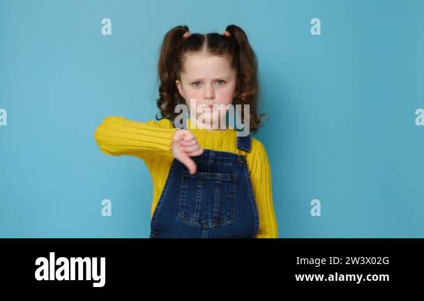 Girl frown look Stock Videos & Footage - HD and 4K Video Clips - Alamy