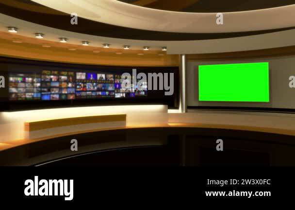 Tv Studio. Studio. News studio. Newsroom Background for News Broadcasts ...