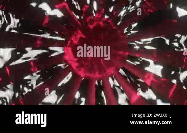 rotating three-dimensional loop ball with sparkling texture. looped ...