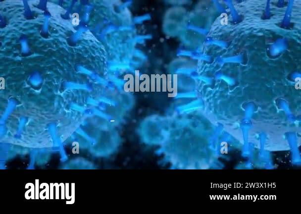 Virus cells. Germs allergy bacteria infectious micro pathogen organisms ...