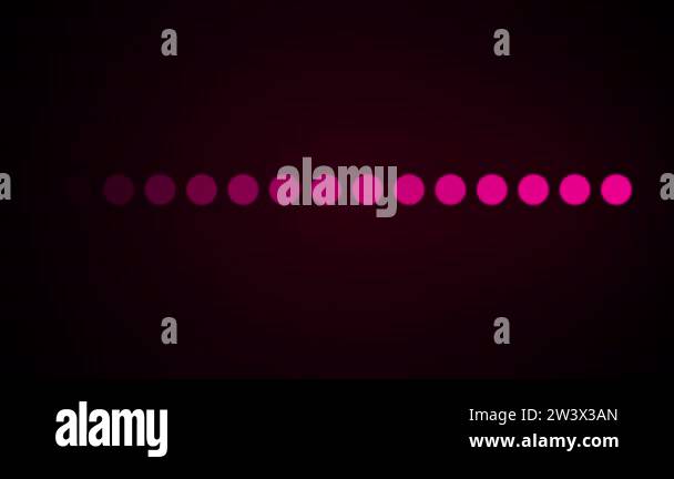 Loading bar, computer generated. Serial appearance and disappearance of ...