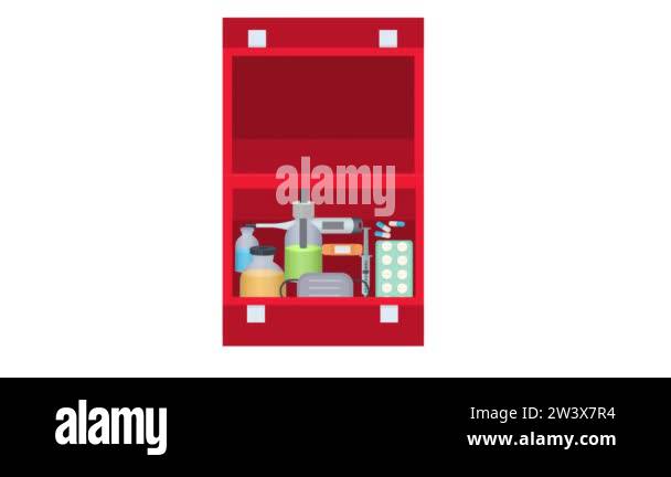 Set first aid kit Stock Videos & Footage - HD and 4K Video Clips - Alamy