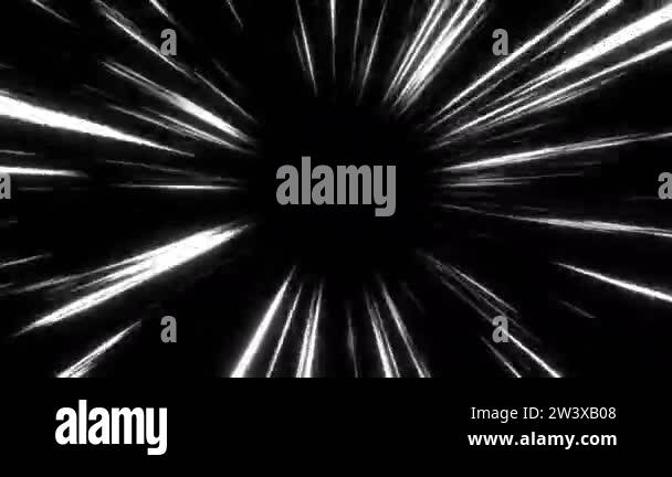 4K Animation Loop Anime Comic Speed Lines. Anime motion background ...