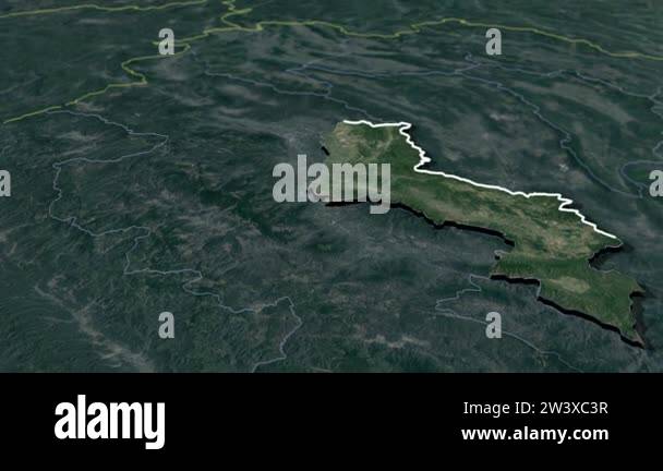 Provinces of Thailand animation map Stock Video Footage - Alamy