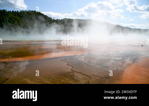 Grand prismatic spring midway geyser Stock Videos & Footage - HD and 4K ...