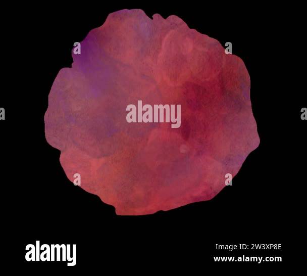 watercolor title effect abstract background. 4K 3D abstract light ...