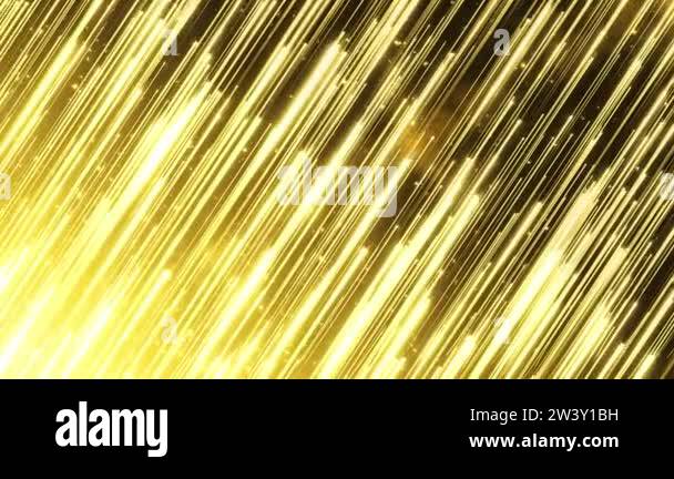 Golden particle light rising, golden luxury particle stripe background ...