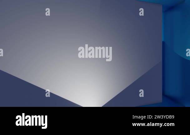 blue box with rotating two-color panel in the middle. A triangular area ...