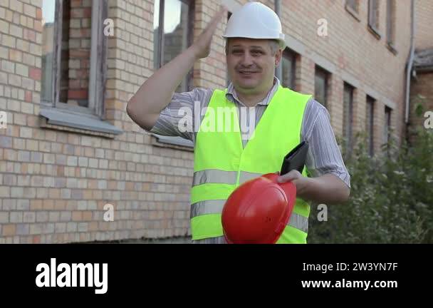 Building worker helmet Stock Videos & Footage - HD and 4K Video Clips ...