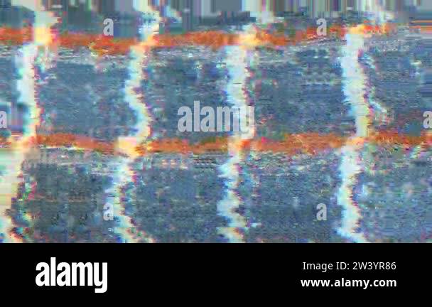 Festive polychrome overlay. Corrupted data effect, computer generated ...