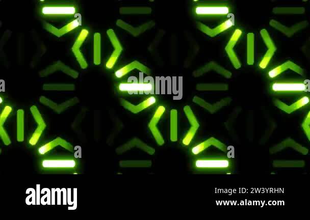 Abstract Preloader Mosaic background With Dots Circle/ 4k animation of ...