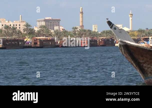 Harbor and Grand Mosque, Dubao Stock Video Footage - Alamy