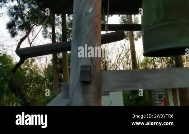 Bell at a shinto shrine in japan Stock Videos & Footage - HD and 4K ...