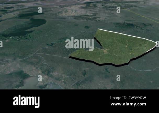 Counties of Kenya animation map Stock Video Footage - Alamy