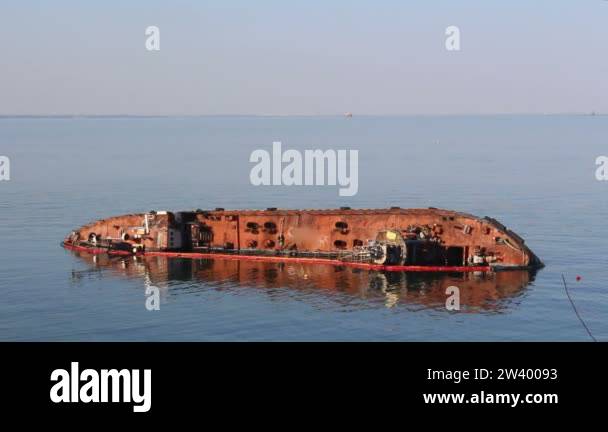 Ran aground oil tanker Stock Videos & Footage - HD and 4K Video Clips ...
