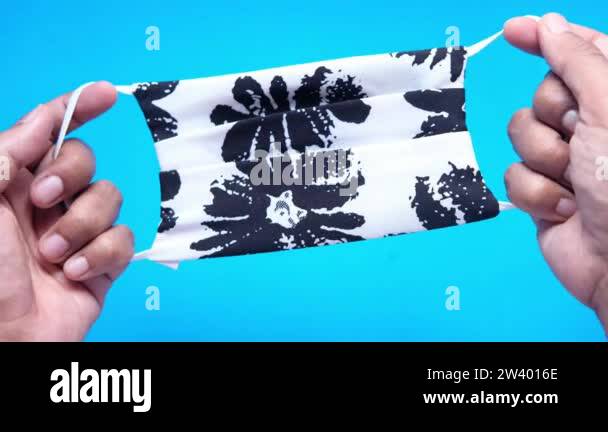 Hand holding homemade face masks Stock Videos & Footage - HD and 4K ...