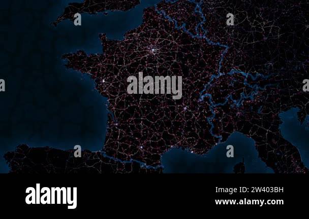 France map with roads Stock Videos & Footage - HD and 4K Video Clips ...
