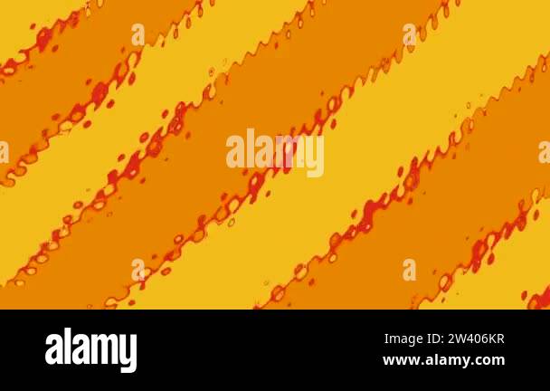Animated texture with lines of stripes of orange, yellow and red colors ...